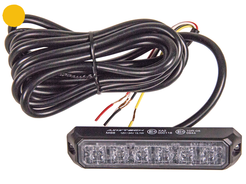 AXIXTECH MS6 3M ADR JOHTO KELTAINEN LED-TASOVILKKU R65 CLASS 2 ...