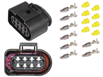 LIITINPISTOKE VW (2,8MM) 8-NAP. 1-2,5MM2 LIITTIMET - Adita verkkokauppa