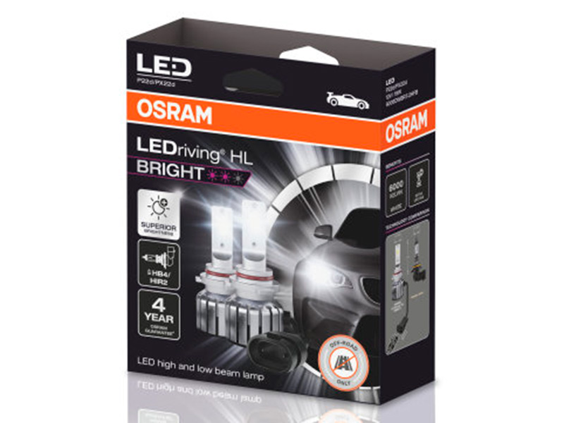 Osram LEDriving H1B4/HIR2 12V led-polttimopari 2kpl - Adita verkkokauppa