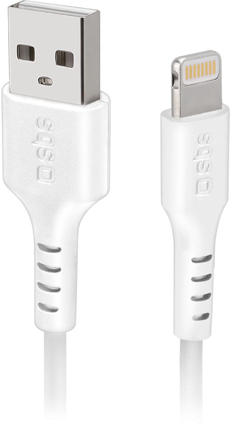 SBS LIGHTNING USB KAAPELI 2M VALKOINEN - Adita verkkokauppa